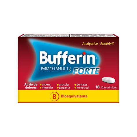 Bufferin Forte 1g X 18 Comprimidos Farmacias Ahumada