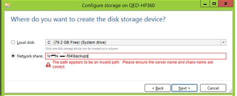 Backup Exec 16 Cant Get New Backup To Disk Storage Working Gpt 7tb