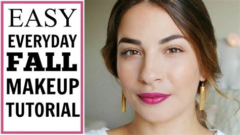 Easy Everyday Fall Makeup Youtube