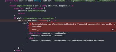 Some More Syntax Issues W Socketio And Reactive Swift · Issue 6 · Feathersjs Ecosystem