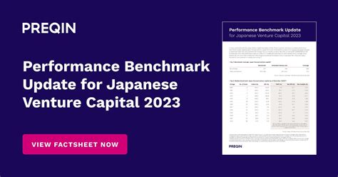 Performance Benchmark Update For Japanese Venture Capital 2023 Preqin