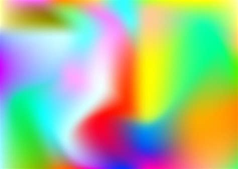 Premium Vector Holographic Abstract Background
