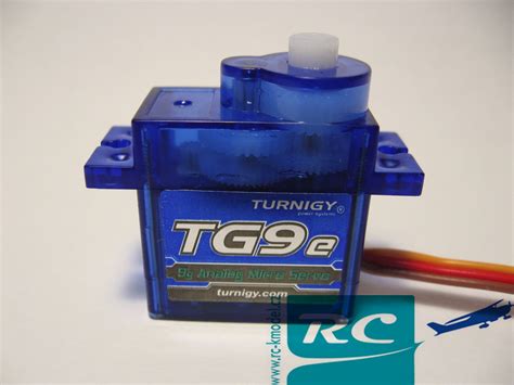 Serva Servo Turnigy TG9e 9g 1 5kg RC Kmodel