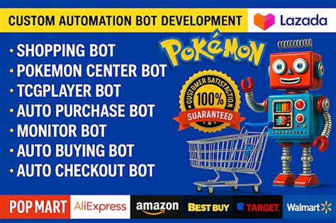 Do Fast Reliable Popmart Bot Amazon Bot Walmart Bot Target Bot