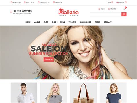 Ecommerce Template Designs Themes Templates And Downloadable Graphic