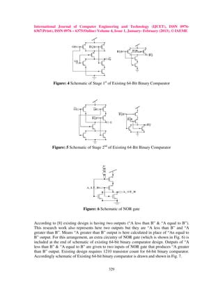High Speed 64 Bit Binary Comparator Using New Approach PDF