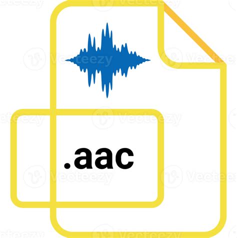 Aac File Extension Icon Fill And Outline 65420093 Png