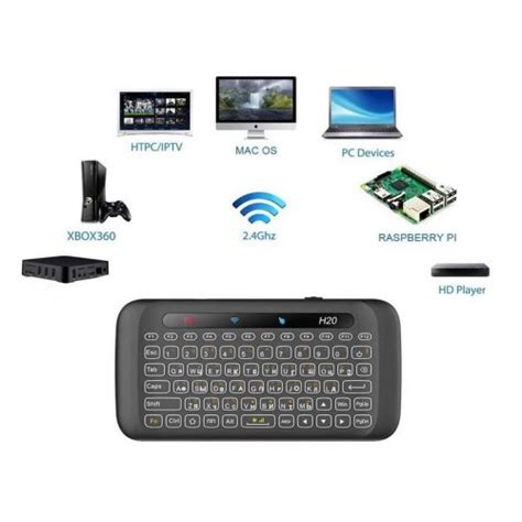 H Mini Wireless Keyboard With Touchpad X Robotics In Canada