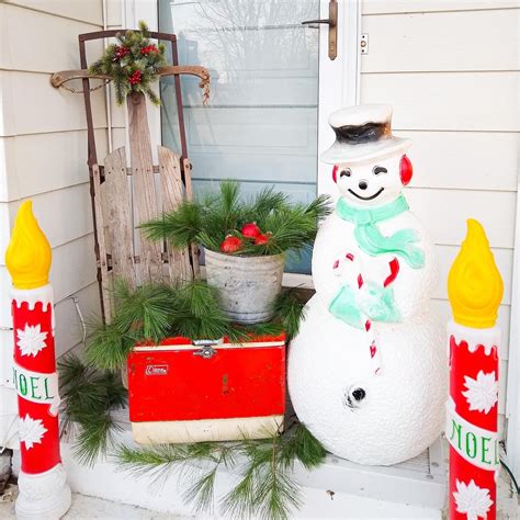 The Comeback Of Vintage Blow Mold Halloween And Christmas Decorations