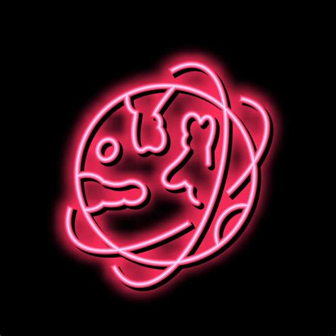 Planet Orbit Color Icon Vector Flat Illustration 20375683 Vector Art At Vecteezy