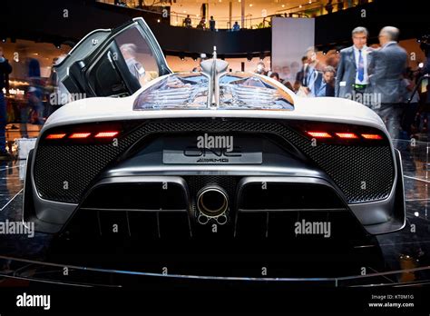 Frankfurt Germany September 12 2017 2017 Mercedes Amg Project One
