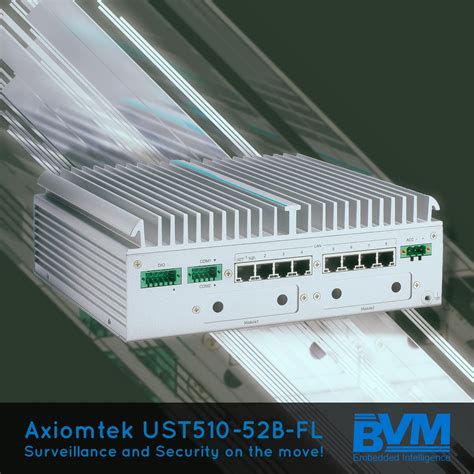 Axiomtek Ust510 52b Fl Surveillance In Vehicle Pc Bvm Ltd
