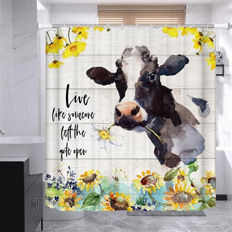 Badu Bg Сладка завеса за душ Водоустойчиви аниме завеси за душ Смешни животни Детски цветни