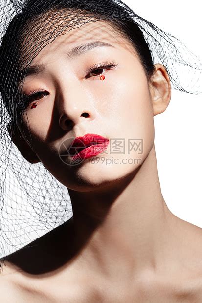 时尚个妆面美女肖像高清图片下载 正版图片507656506 摄图网