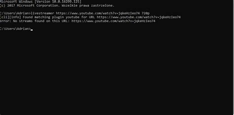 No Streams Found On This Issue Chrippa Livestreamer Github