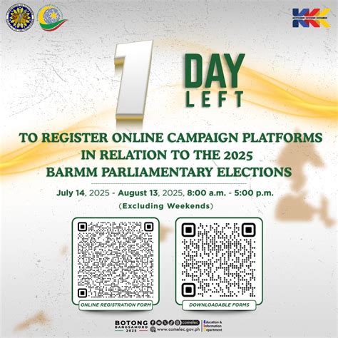 Comelec 📌reminder To All Candidates And Parties Participating In The