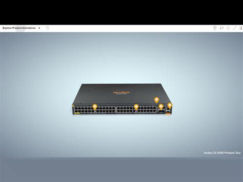 Hpe Aruba Networking Cx 6200f 48g Class‑4 Poe 4sfp 740w Switch Hpe Store Us