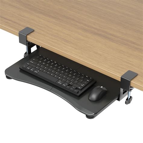 Suptek Small Keyboard Tray Under Desk Pull Out