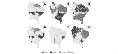 Spatial Clusters Demonstrated By Morans Analysis Of Access And