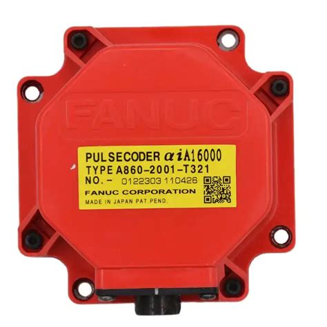 Fanuc Original Servo Motor Pulse Coder A860 2001 T321 For Cnc Machine