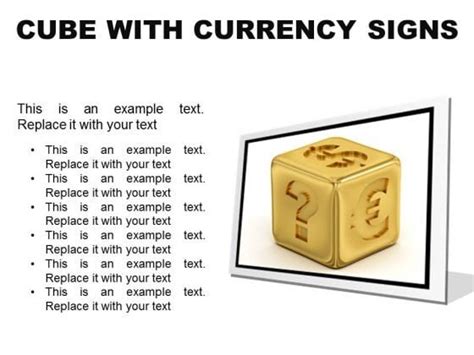 Currency Signs Money PowerPoint Presentation Slides F