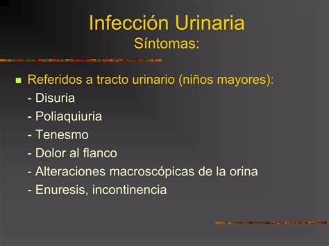 Infección Urinaria En Pediatría Ppt