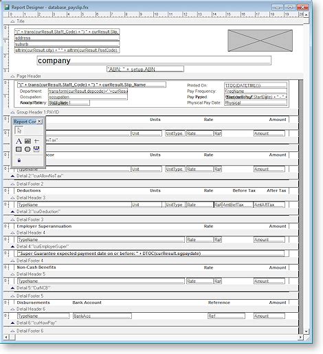 Custom Payslip