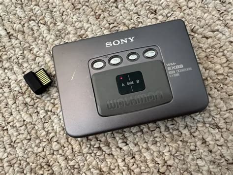 Rare Vintage Sony Walkman Wm Ex88 Cassette Tape Player Ex Dbb Works