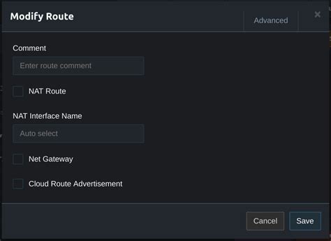 Oracle Route Advertisement