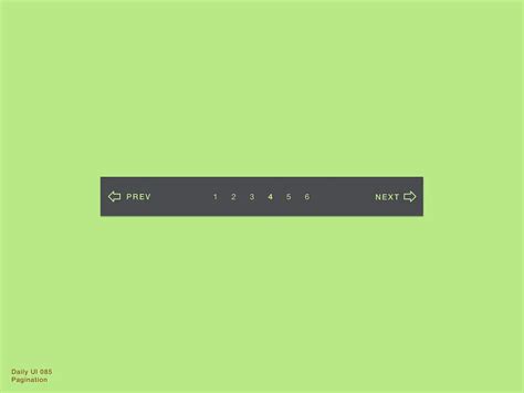 Ui Pagination Designs Themes Templates And Downloadable Graphic