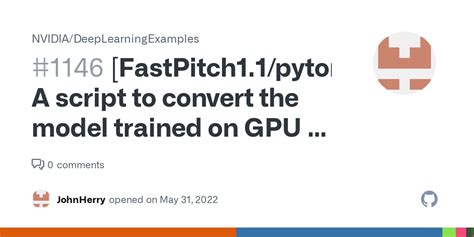 [fastpitch1 1 pytorch] a script to convert the model trained on gpu to the one that can be run