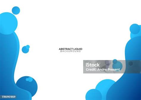 웨이브 배경 추상 액체 배경 배너 포스터에 적합 0명에 대한 스톡 벡터 아트 및 기타 이미지 0명 3차원 형태 개념 Istock