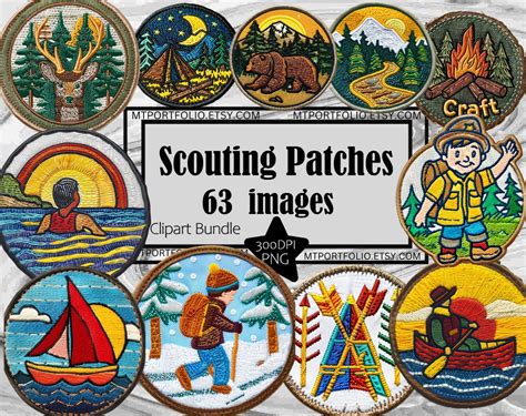 Scouting Patch Clipart Merit Badge Patch Png Round Achievement Patch