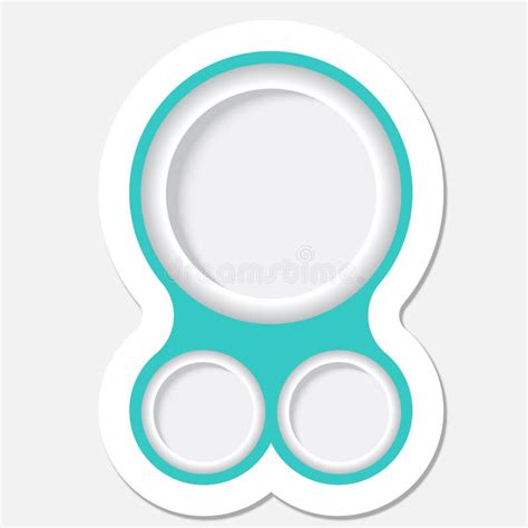 Abstract Circle Text Box Stock Vector Illustration Of Copy