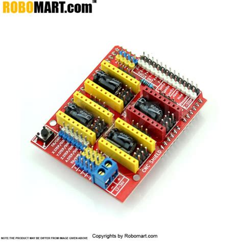 Buy 3d Printer Cnc Shield A4988 Driver Expansion Board For Arduino V3 Engraver Online At Best