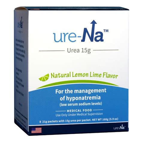 Ure Na Oral Supplement Powder Lemon Lime Flavor 15 Gram Pouches 8