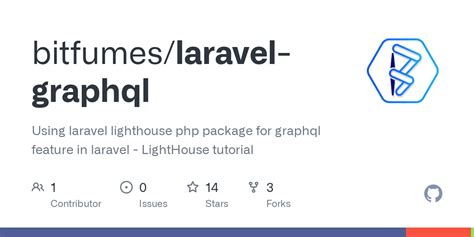 Github Bitfumeslaravel Graphql Using Laravel Lighthouse Php Package