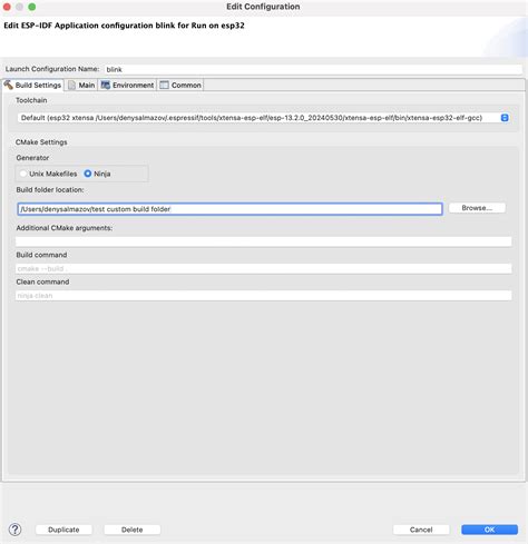 Build The Project — Espressif Ide Latest Documentation