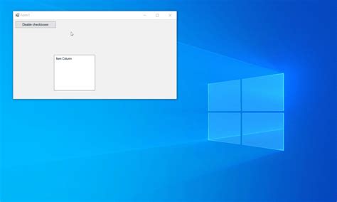 Listview Is In Virtual Mode Throws Ioe When User Disables Checkboxes