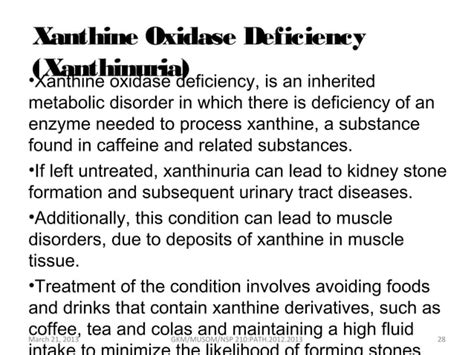 Disorders Of Purine Metabolism Ppt Endocrine And Metabolic Diseases Diseases And Conditions