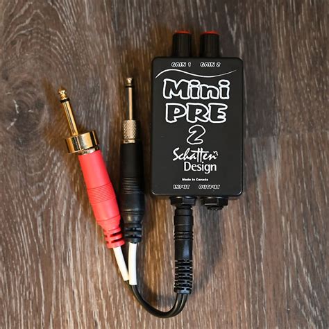 12242 Schatten Mini Pre 2 Preamp Reverb