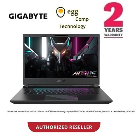 Gigabyte Aorus 15 Bkf 73my754sh 156 165hz Gaming Laptop I7 13700h