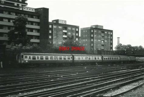 Photo Sr Class 4 Cep Later Class 4115 4 Car Emu No1585 Entering