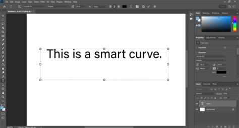 How To Curve Text In Photoshop A Useful Guide