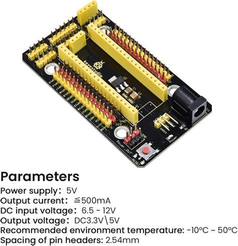 KEYESTUDIO Raspberry Pi PICO IO Shield For Raspberry Pi Pico Development Board