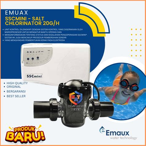 Jual Emaux Ssc Mini Salt Chlorinator 20gh Mesin Garam Kolam Renang