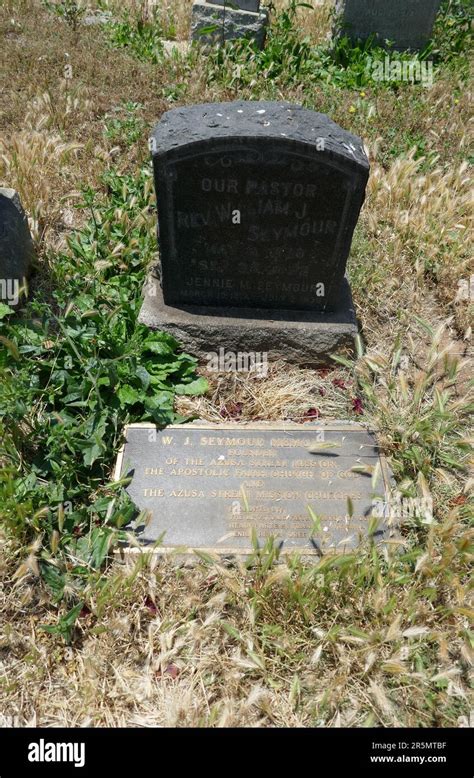Los Angeles California Usa 3rd June 2023 Rev William J Seymour