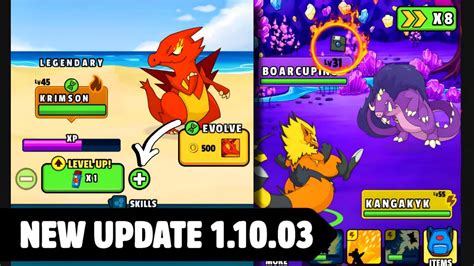 New Update 1 10 03 Full Details In Dynamons World Youtube