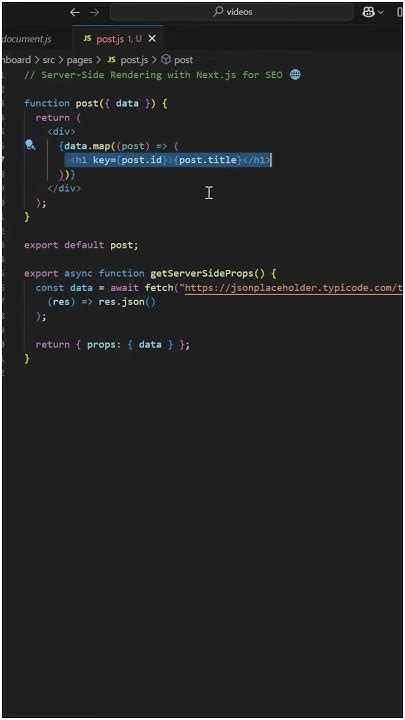 Re Server Side Rendering With Nextjs For Seo 🌐 Javascript Webdev Css Frontenddevelopment