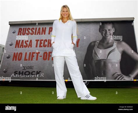 Anna Kournikova Promotes Shock Absorber Sports Bra High Resolution